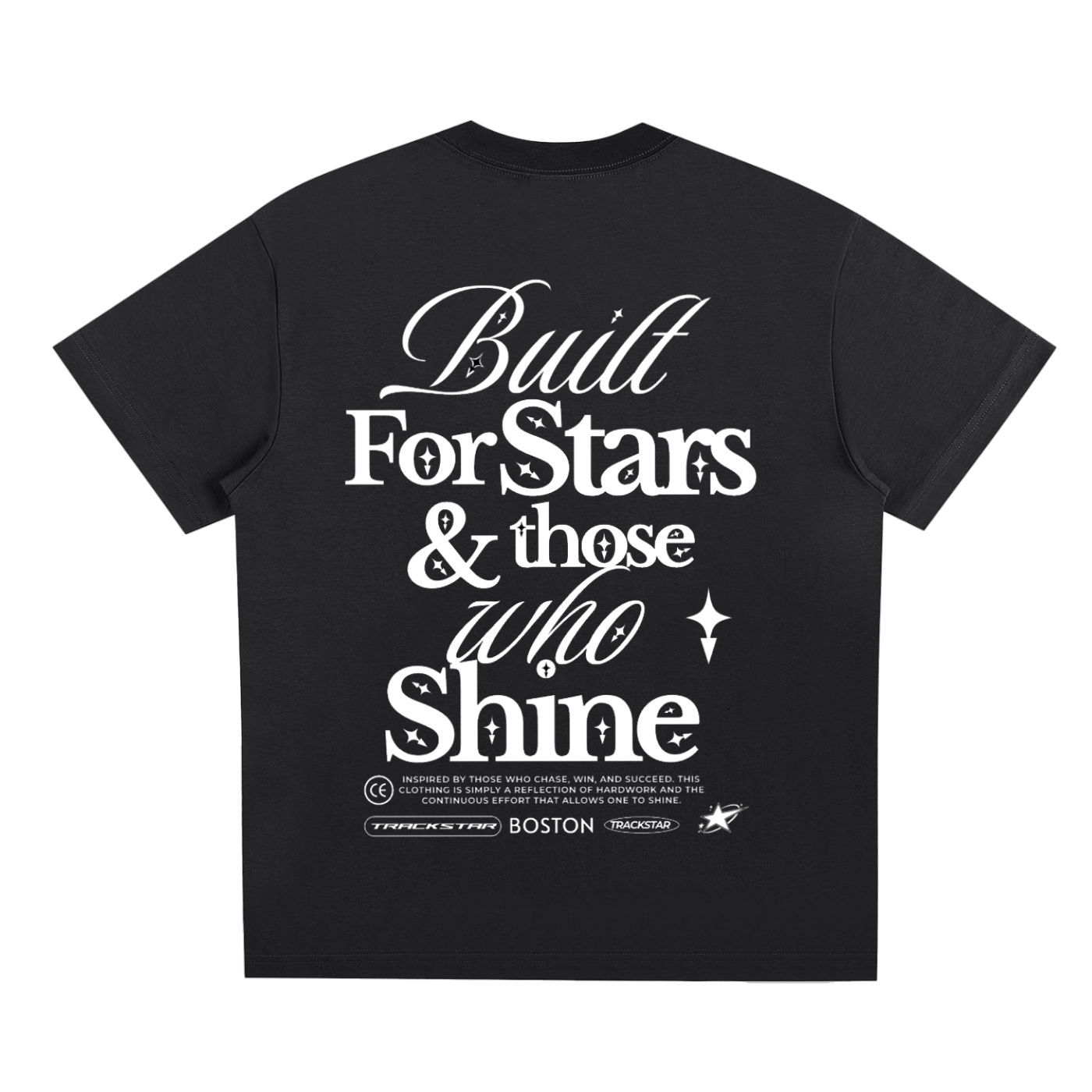 Built for Stars - Black – Trackstar Clothing